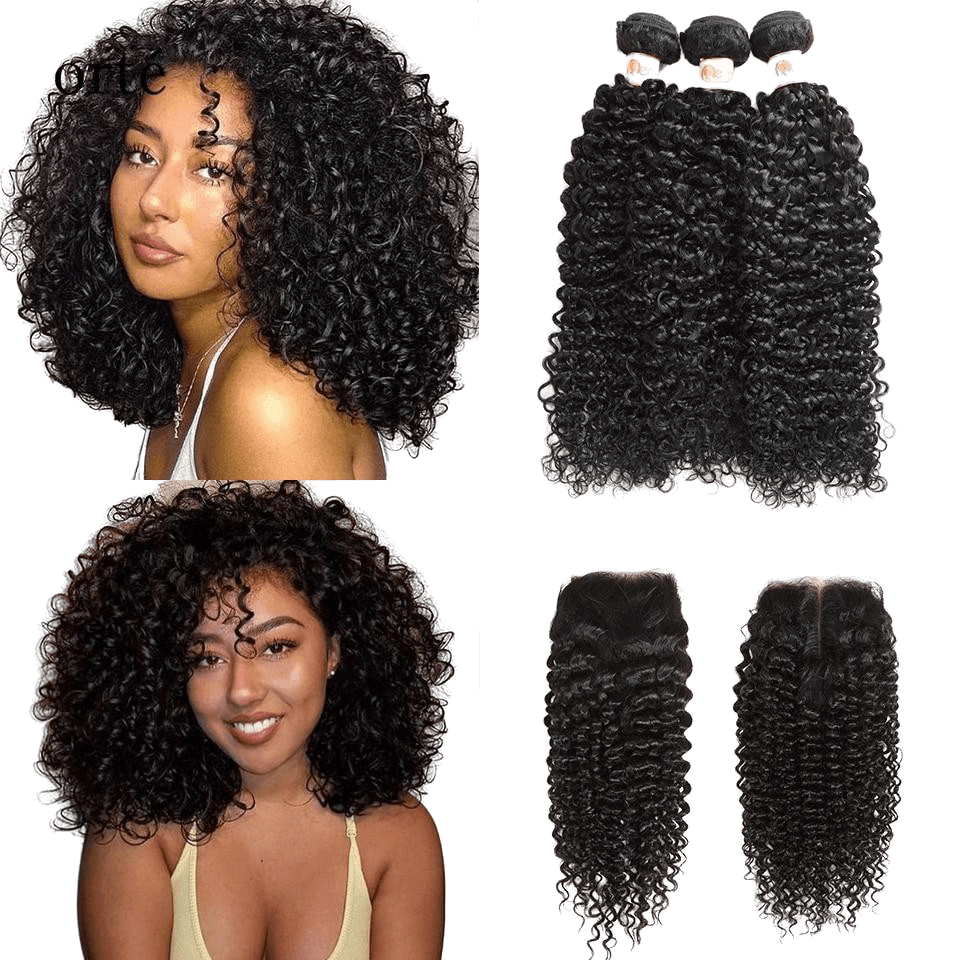Tissage Brésilien Bouclé Avec Closure | Hairdiva